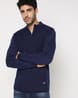 Buy Indigo Sweaters & Cardigans for Men by LEE COOPER Online | Ajio.com