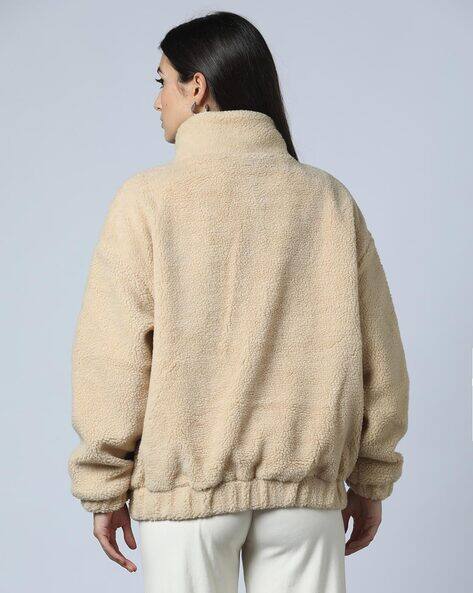 Buy Beige Jackets & Coats for Women by Outryt Sport by AZORTE Online ...