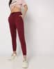 Buy Maroon Track Pants for Women by Teamspirit Online | Ajio.com