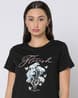 Buy Black Tshirts for Women by DNMX Online | Ajio.com