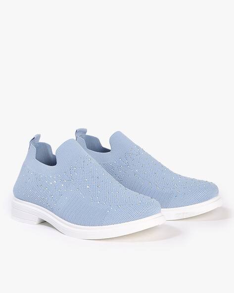 Buy Blue Casual Shoes for Women by Outryt by AZORTE Online | Ajio.com