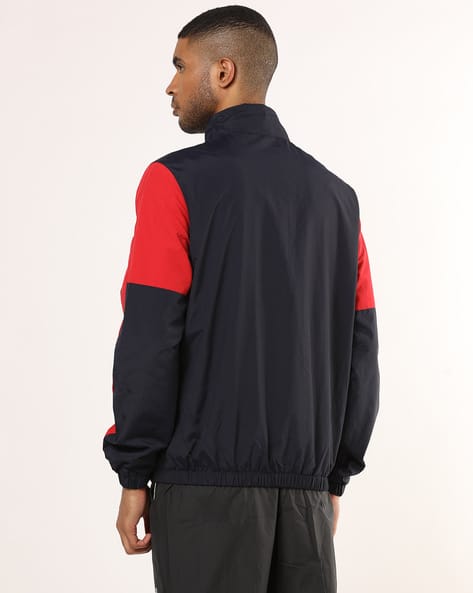 Buy Navy Blue & Red Jackets & Coats for Men by ALTHEORY SPORT Online ...