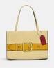 Buy Coach Cashin Carry Tote 20 Bag with Trompe L'Oeil Print | Vanilla ...