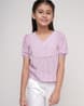 Buy Lilac Tops & Tunics for Girls by AND Online | Ajio.com
