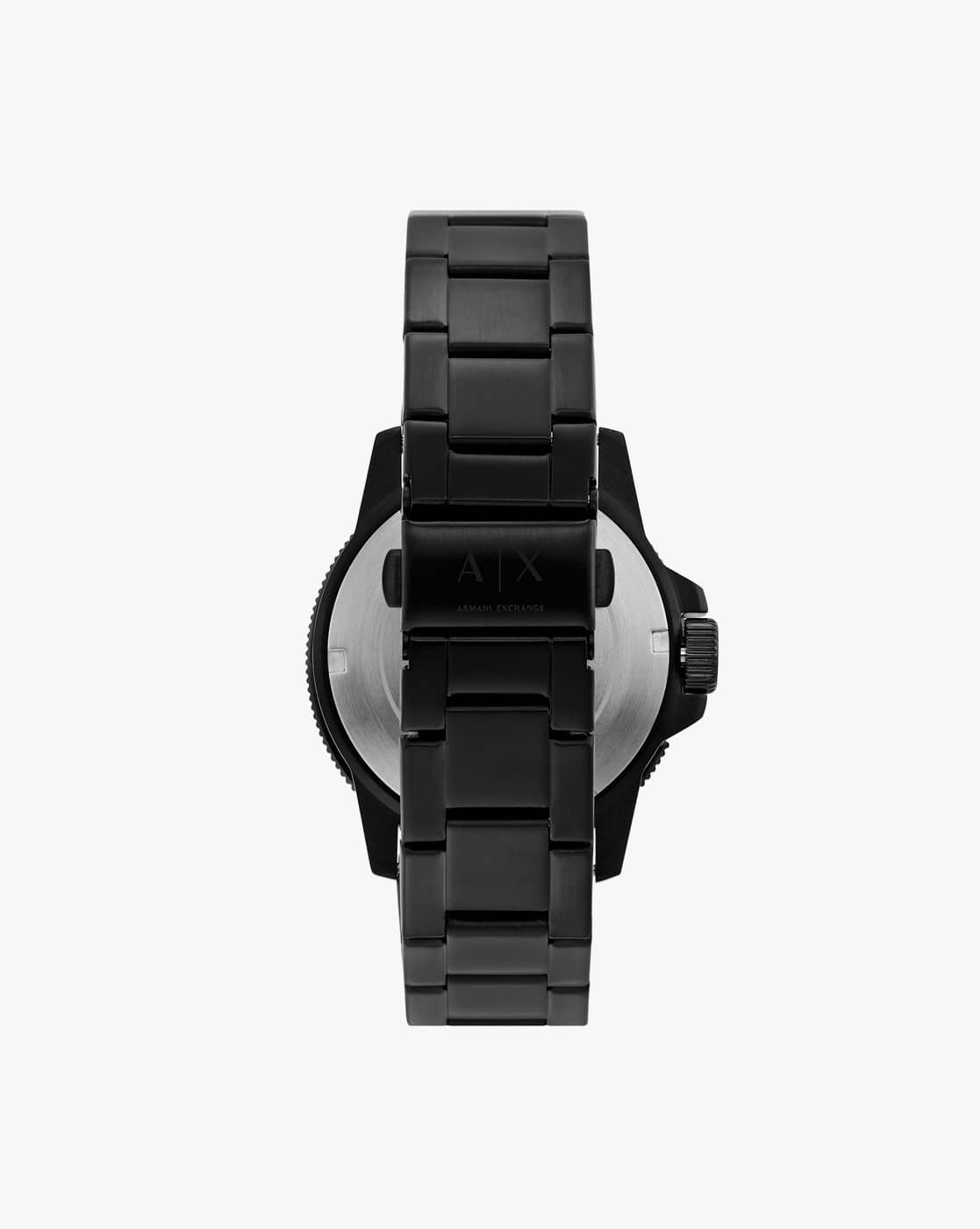 Armani Exchange Moonphase Multifunction Black Stainless