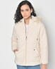 Buy Ecru White Jackets & Coats for Women by Fort Collins Online | Ajio.com