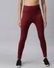 Buy Wine Leggings for Women by DeMoza Online | Ajio.com