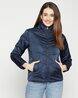 Buy Navy Blue Jackets & Coats for Women by OCTAVE Online | Ajio.com