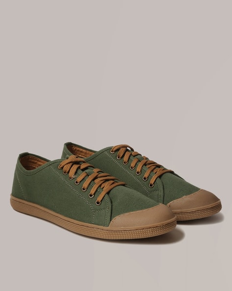 Buy Olive Casual Shoes for Men by Buda Jeans Co Online | Ajio.com
