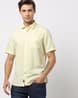 Buy Yellow Shirts for Men by NETPLAY Online | Ajio.com