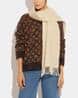 Buy Beige Mufflers for Women by Coach Online | Ajio.com