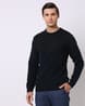 Buy Navy Blue Sweaters & Cardigans for Men by NETPLAY Online | Ajio.com