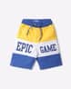 Buy Yellow & Blue Shorts for Boys by KB TEAM SPIRIT Online | Ajio.com