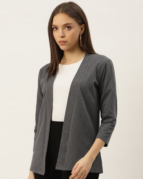 Buy Wisstler Cotton Front Open Shrug | AJIO