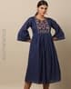 Buy Indigo Dresses & Gowns for Women by Indie Picks Online | Ajio.com