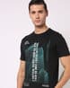Buy Black Tshirts for Men by DNMX Online | Ajio.com