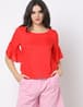 Buy Red Tops for Women by Fig Online | Ajio.com