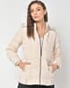 Buy Ecru Jackets & Coats for Women by Fort Collins Online | Ajio.com