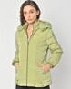 Buy Green Tea Jackets & Coats for Women by Fort Collins Online | Ajio.com