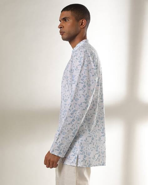 Buy White Kurtas for Men by SAMAV Online | Ajio.com