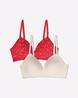 Buy Red & White Bras for Women by Marks & Spencer Online | Ajio.com