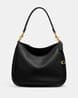 Buy Coach Cary Medium Shoulder Bag | Black Color Women | AJIO LUXE