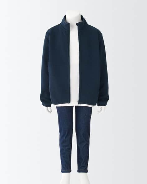 Buy Navy Blue Jackets & Coats for Boys by MUJI Online | Ajio.com