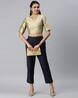 Buy Navy Pants for Women by DeMoza Online | Ajio.com