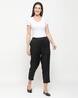 Buy Black Pants for Women by DeMoza Online | Ajio.com