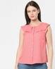Buy Coral Pink Tops for Women by Vero Moda Online | Ajio.com