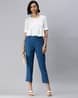 Buy Blue Pants for Women by DeMoza Online | Ajio.com