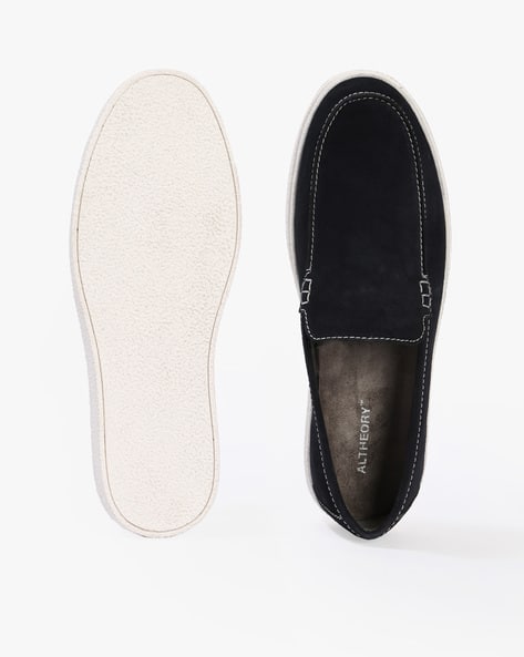 Buy Navy Blue Casual Shoes for Men by Altheory by AZORTE Online | Ajio.com