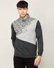 Buy Black & Grey Sweatshirt & Hoodies for Men by BOSSINI Online | Ajio.com