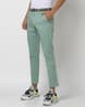 Buy Light Green Trousers & Pants for Men by NETPLAY Online | Ajio.com