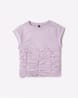 Buy Lilac Purple Tops & Tunics for Girls by Outryt by AZORTE Online ...