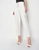 Buy White Trousers & Pants for Women by Koovs Online | Ajio.com