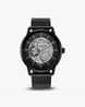 Buy TITAN 90110NM01 Analogue Watch with Mesh Strap | Black Color Men ...