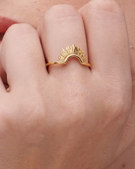 Buy Gold Rings for Women by Palmonas Online Ajio