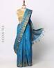Buy Turquoise Sarees for Women by VARJA Online | Ajio.com