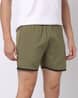 Buy Olive Green Shorts & 3/4ths for Men by PERFORMAX Online | Ajio.com