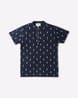 Buy Navy Blue Shirts for Boys by POINT COVE Online | Ajio.com