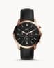 Buy FOSSIL FS5381 Water-Resistant Chronograph Watch | Black Color Men ...