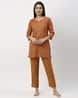 Buy Rust Night&LoungeWearSets for Women by ZRI Online | Ajio.com