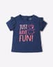Buy Navy Blue Tshirts for Girls by PLAYDAY Online | Ajio.com