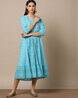 Buy Turquoise Blue Dresses & Gowns for Women by Indie Picks Online ...
