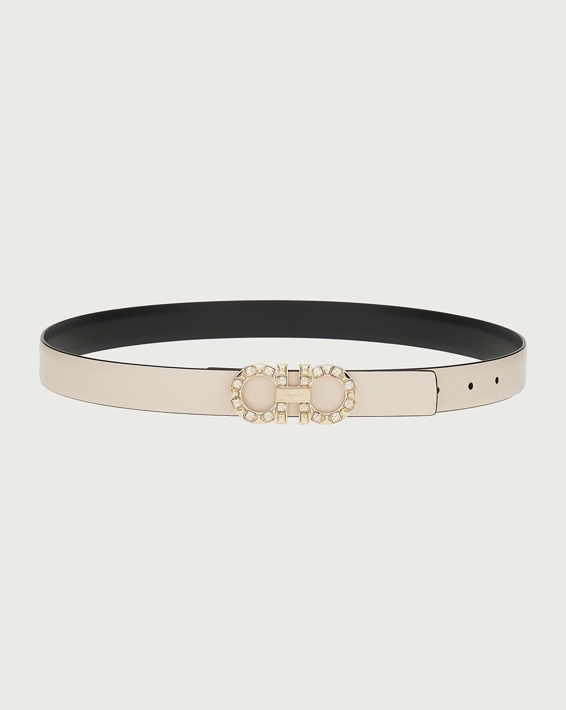 Buy Ferragamo Reversible Gancini Belt WHITE Color Women AJIO LUXE