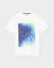 Buy PAUL SMITH Scrawl Print Logo Regular Fit T-Shirt | White Color Men ...