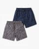Buy Navy Blue & Grey Boxers for Boys by KB TEAM SPIRIT Online | Ajio.com