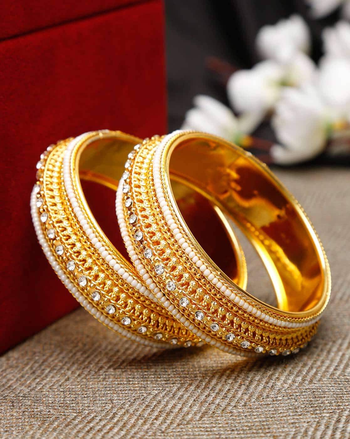 Gold Bangles Designs In 8 Grams