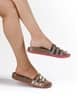 Buy Bronze Flip Flop & Slippers for Women by CATWALK Online | Ajio.com